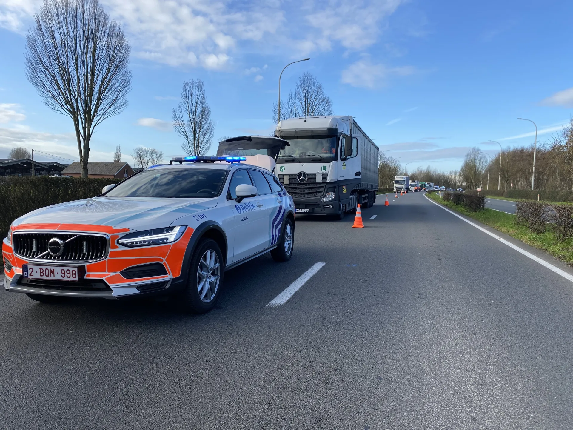 Interzonale controle met Politiezone MIRA en Politiezone MIDOW terug ...